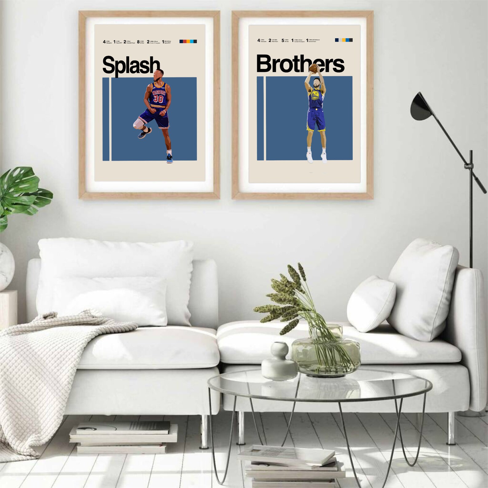 Splash Brothers Poster Golden State Warriors Art NBA Poster - Etsy