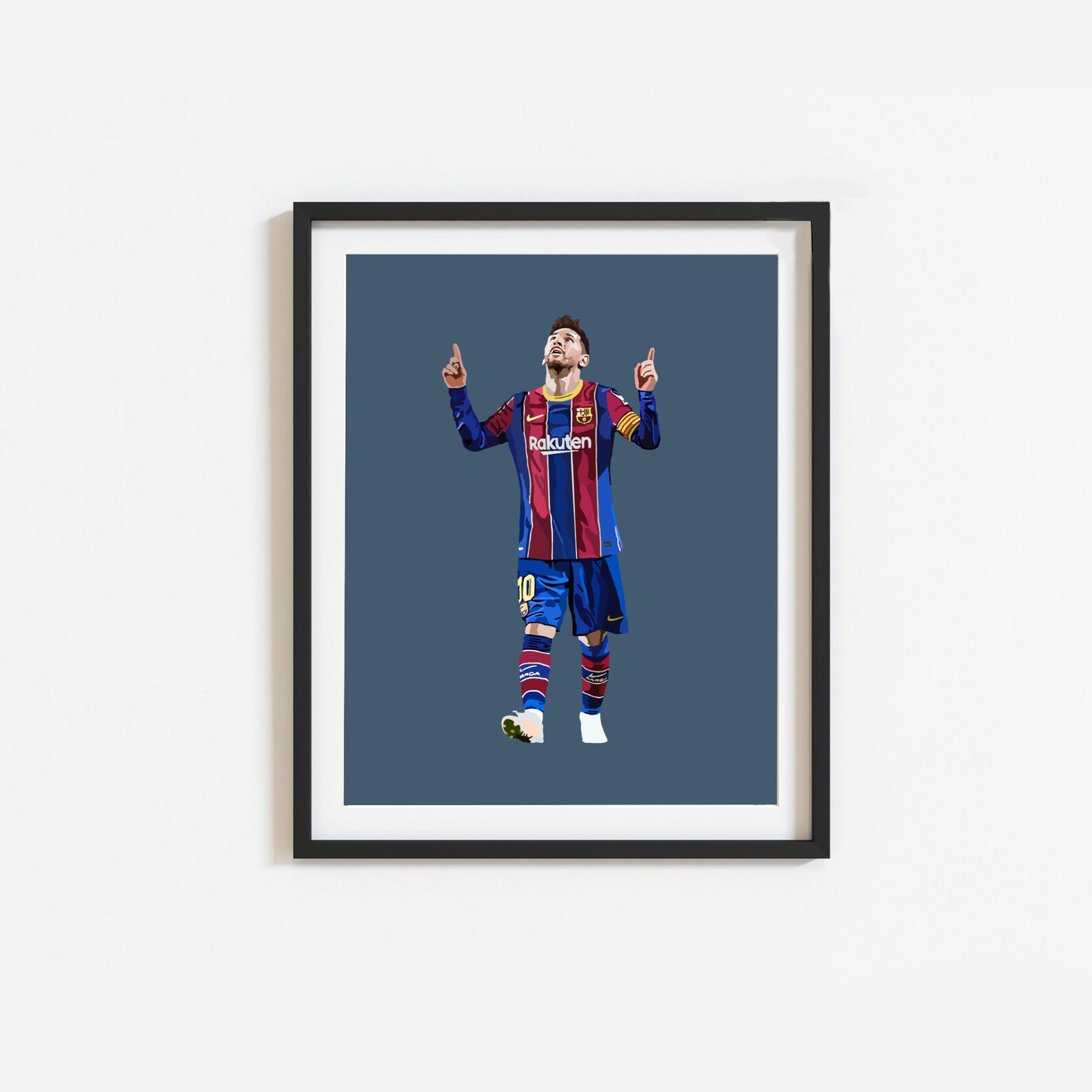 Lionel Messi Messi Poster Soccer Poster Modern Soccer | Etsy
