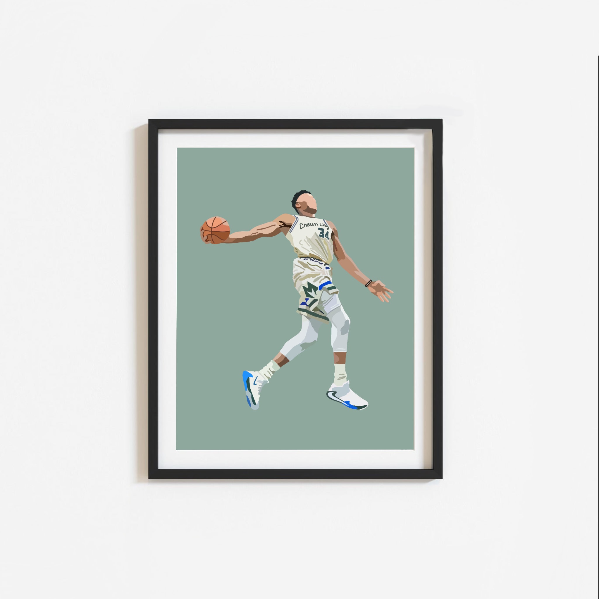 Giannis Poster Milwaukee Bucks Poster Giannis Antetokounmpo - Etsy