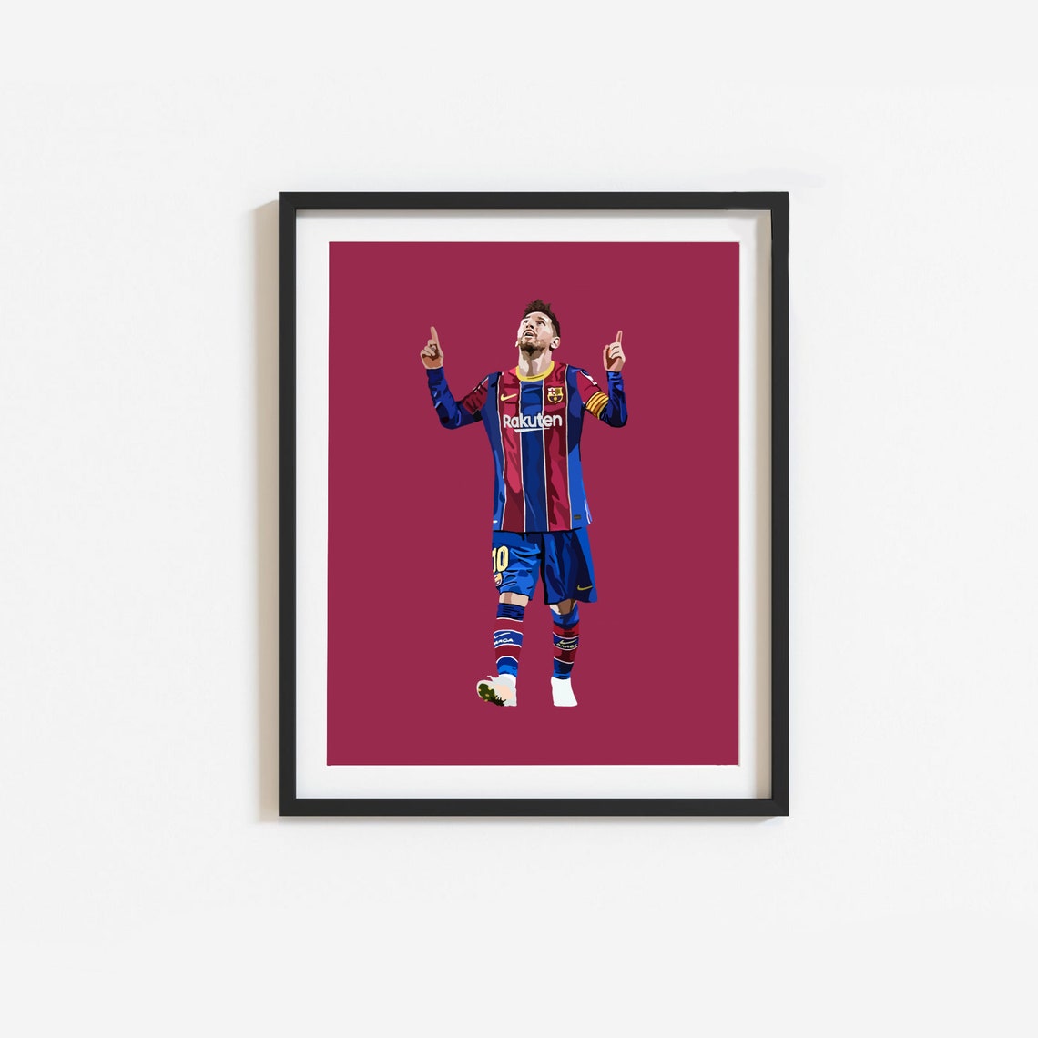 Lionel Messi Messi Poster Soccer Poster Modern Soccer - Etsy