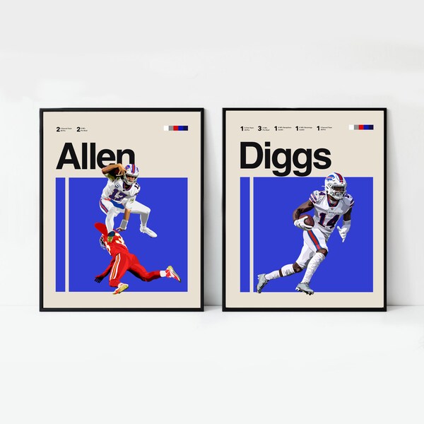 Nfl Poster - Etsy