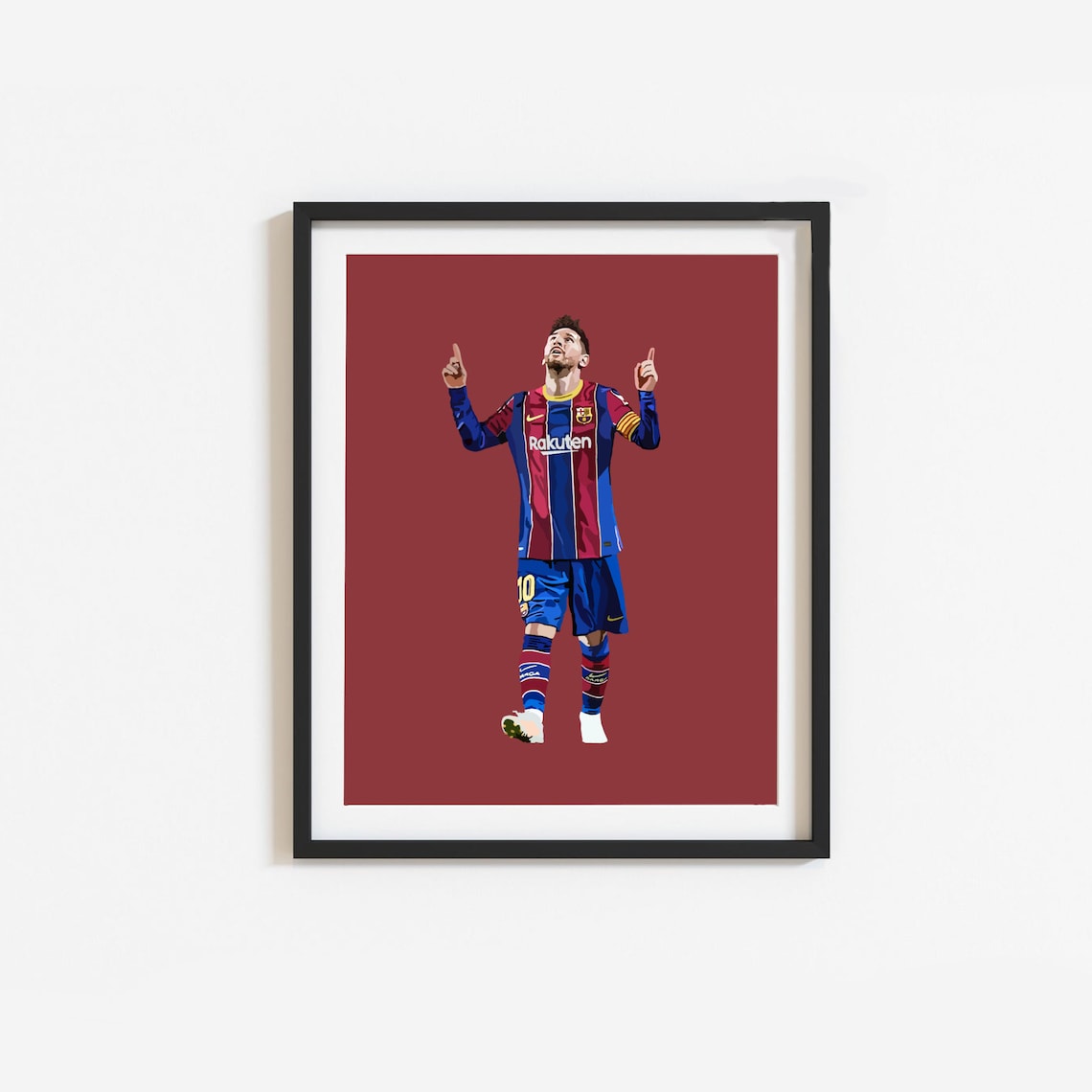 Lionel Messi Messi Poster Soccer Poster Modern Soccer - Etsy