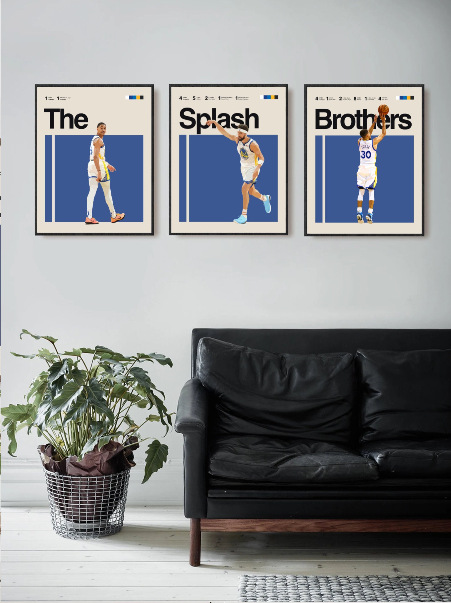 The Splash Brothers Poster Golden State Warriors Art NBA - Etsy
