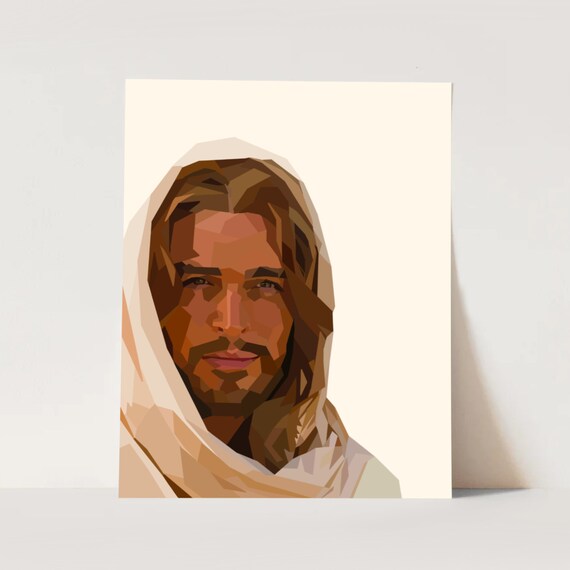 Jesus Christ Artwork Christian Wall Art Jesus Christ Poster - Etsy