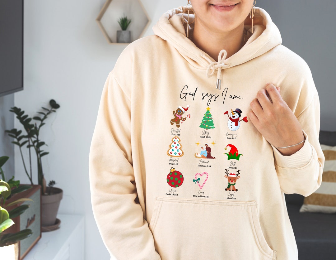 God Says I Am PNG, God Says I Am Design, Kids Christmas Design ...