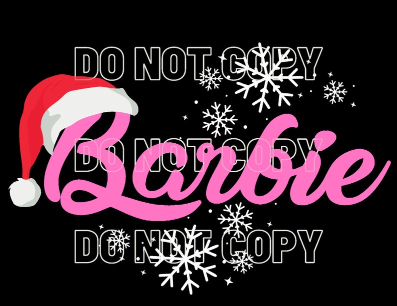 Barbie Snow Flake Christmas PNG, Gingerbread, Snowflakes, Viral Tik Tok ...