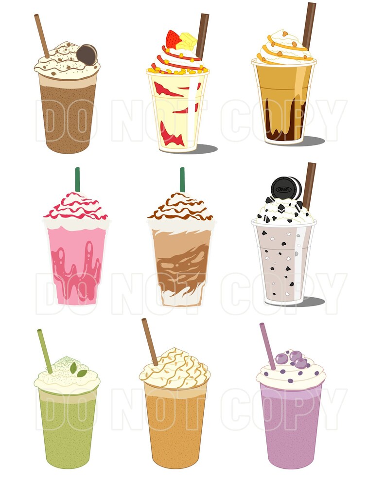 Frappe PNG Digital File - Etsy