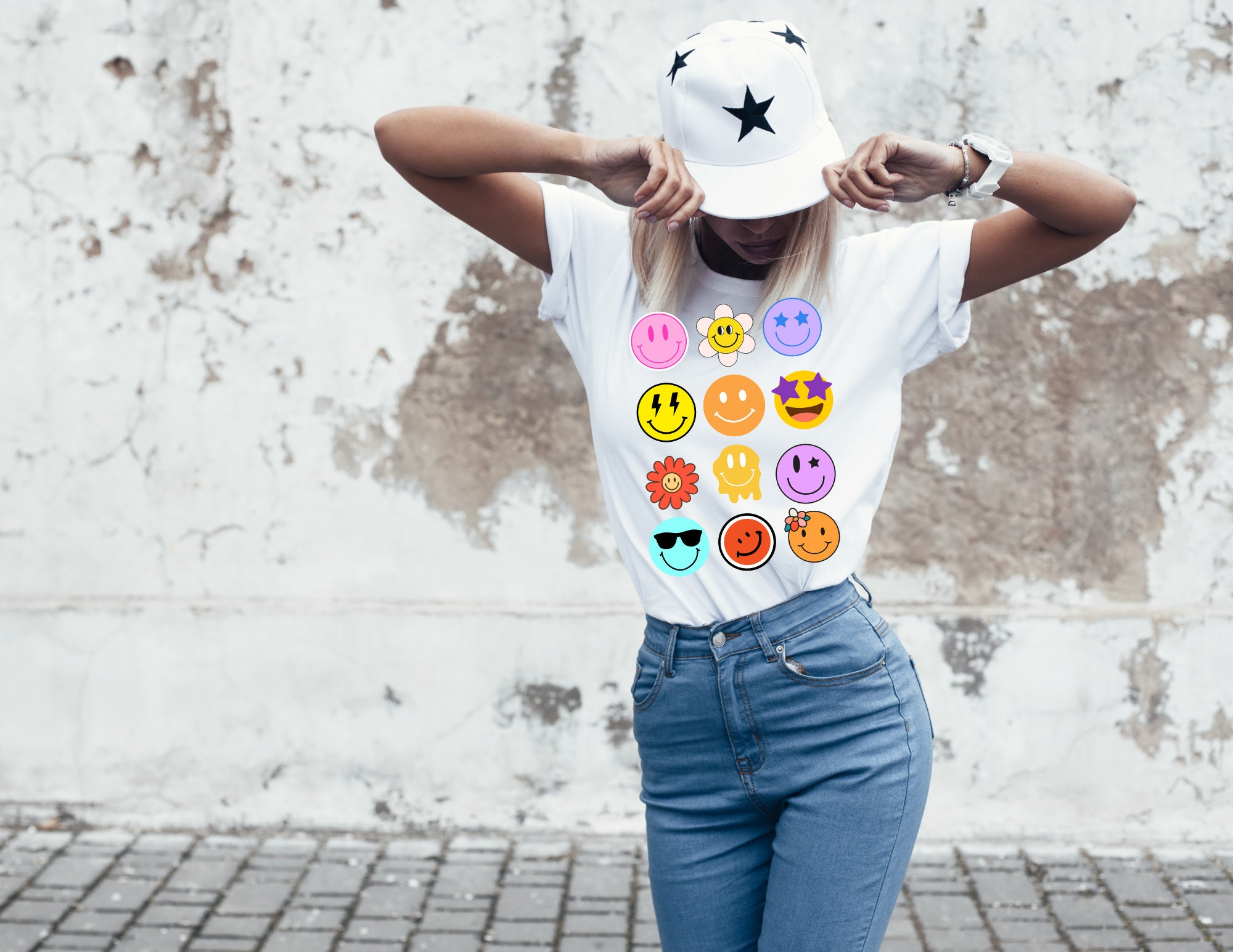 Smiley Face Digital File PNG Smiley Face T-shirt Design Smiley Face ...