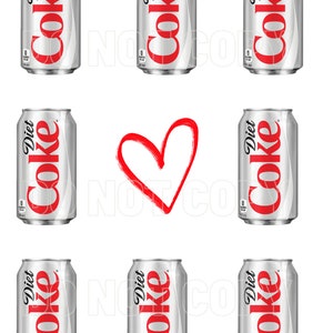 Diet Coke Heart PNG Digital File, Viral Pickle Crew, Tshirt Design, Tik ...