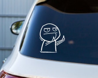 Middle Finger Stick Figure - Etsy