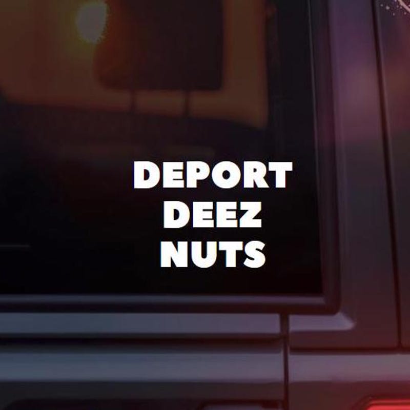 Deez Nuts Decal - Etsy