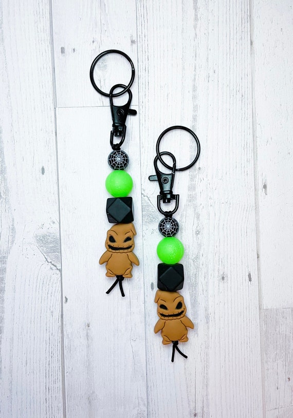 Oogie Boogie Keychain Halloween Keychain Bag Charm Silicone - Etsy