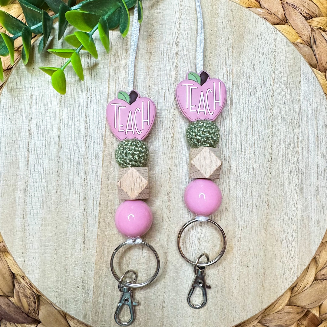 Boho Teach Lanyard, Lanyard, Teacher Lanyard, Lanyard, Breakaway ...