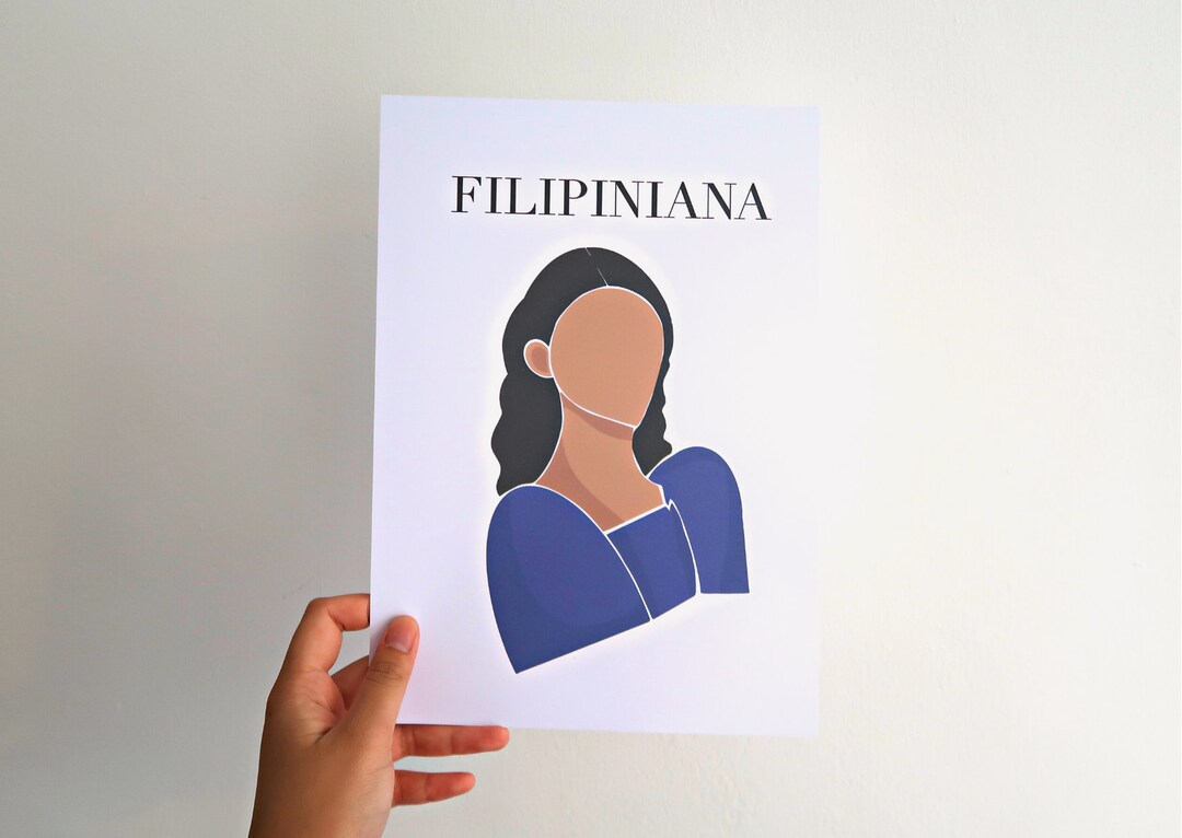 Filipiniana, Minimal Print, A4 Matte - Etsy