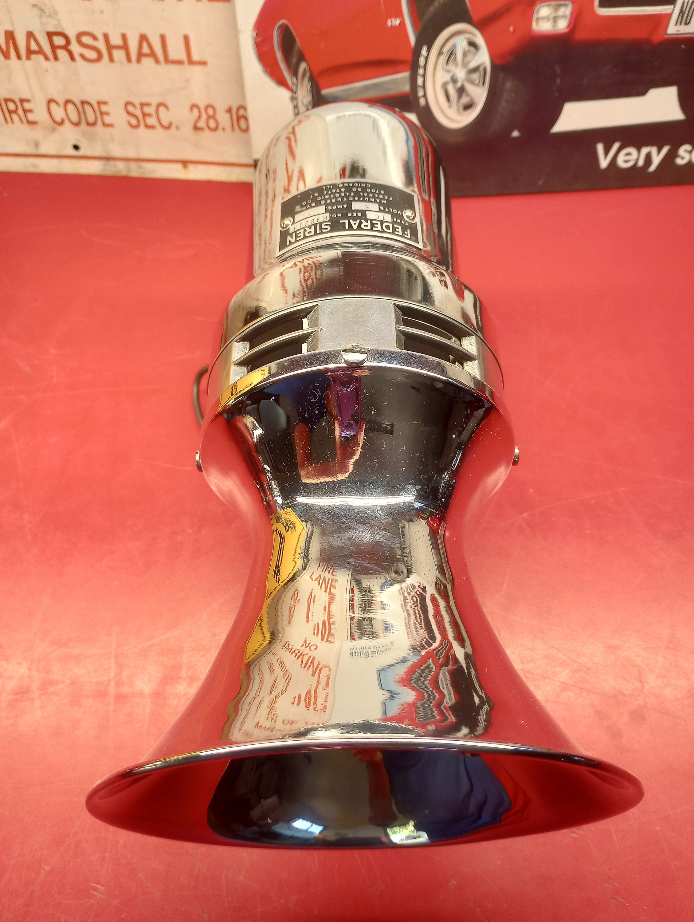 Federal Type 10 Siren by Federal Electric Co., 1940's - Etsy