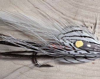 Grey Ghost Tandem Streamer Fishing Fly | Hand-tied Flies | Trout Flies ...