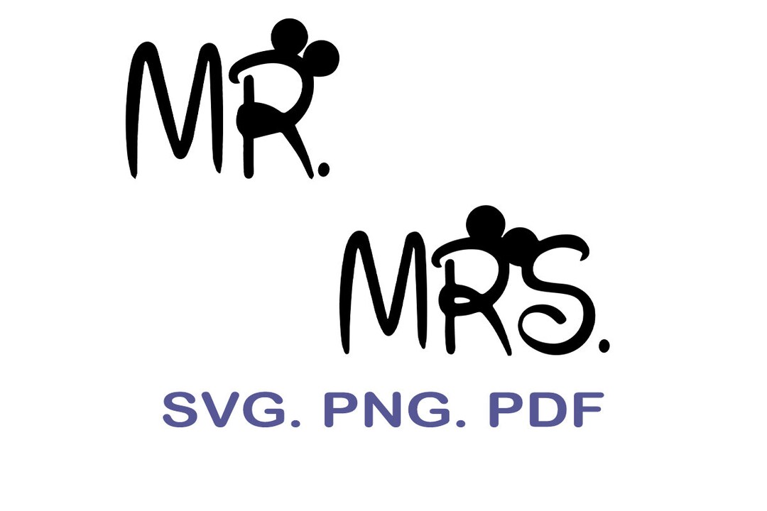 Mrs And Mr Svg Mrs Mr Mickey Svg Mickey Ears Svg Mickey Etsy Mrs And Mr Svg Mrs Mr Mickey Svg Mickey Ears Svg Mickey Etsy