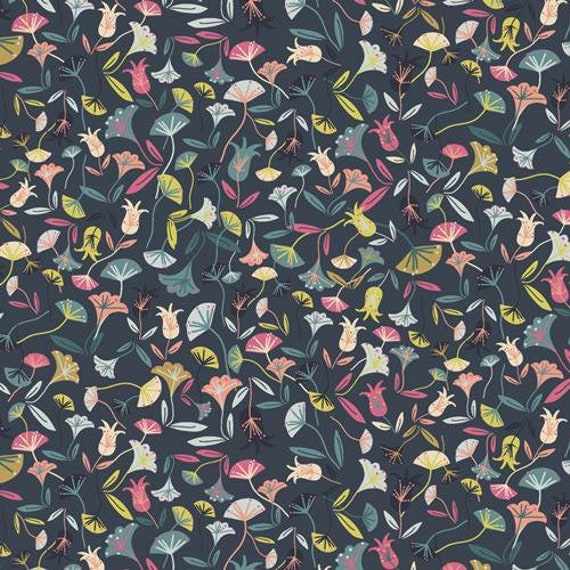 Wild Seed Pollinate Art Gallery Fabrics | Etsy