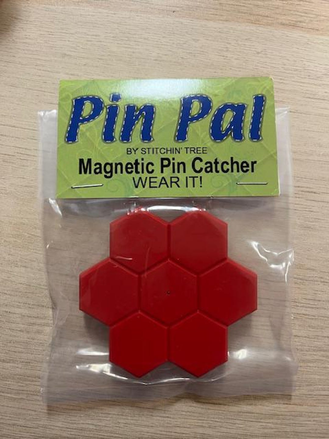 Pin Pal Magnetic Pin Catcher, Red - Etsy