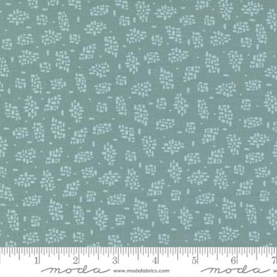 Songbook a New Page by FTDH for Moda, Dots in Dusty Jade, 1/2 Yard - Etsy