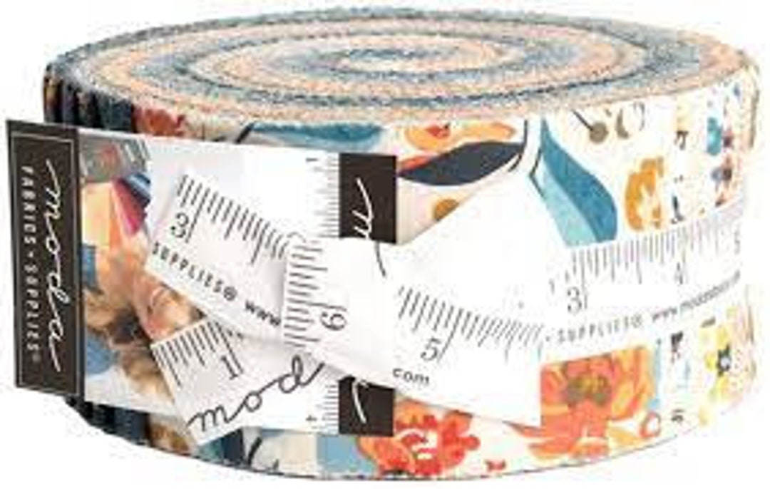 Jelly Roll Precut, Nutmeg by Basic Grey for Moda - Etsy