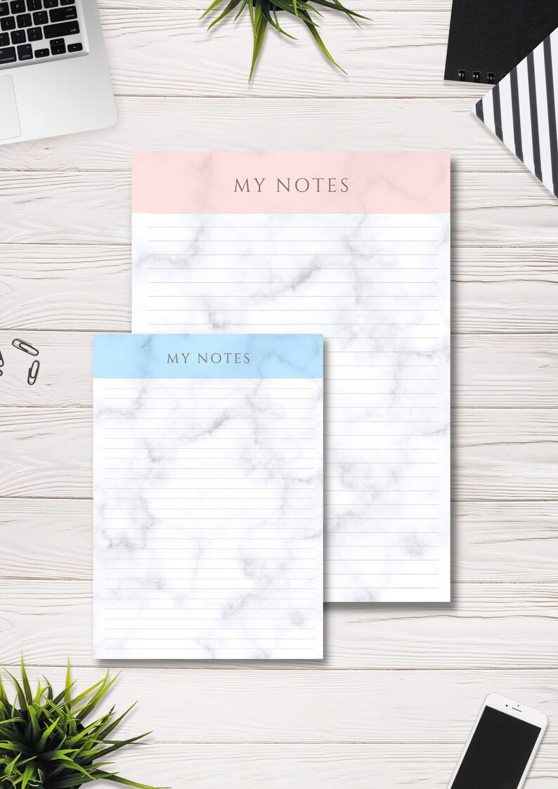 Notes Taking Template A4 Size Printable Template SIMPLE - Etsy UK