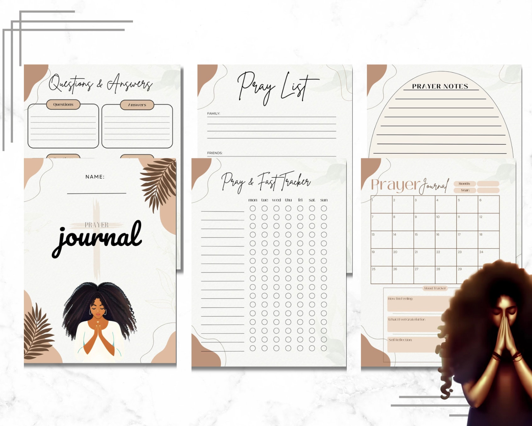Prayer Journal | Digital Prayer Journal | Prayer Planner | Prayer Notes ...