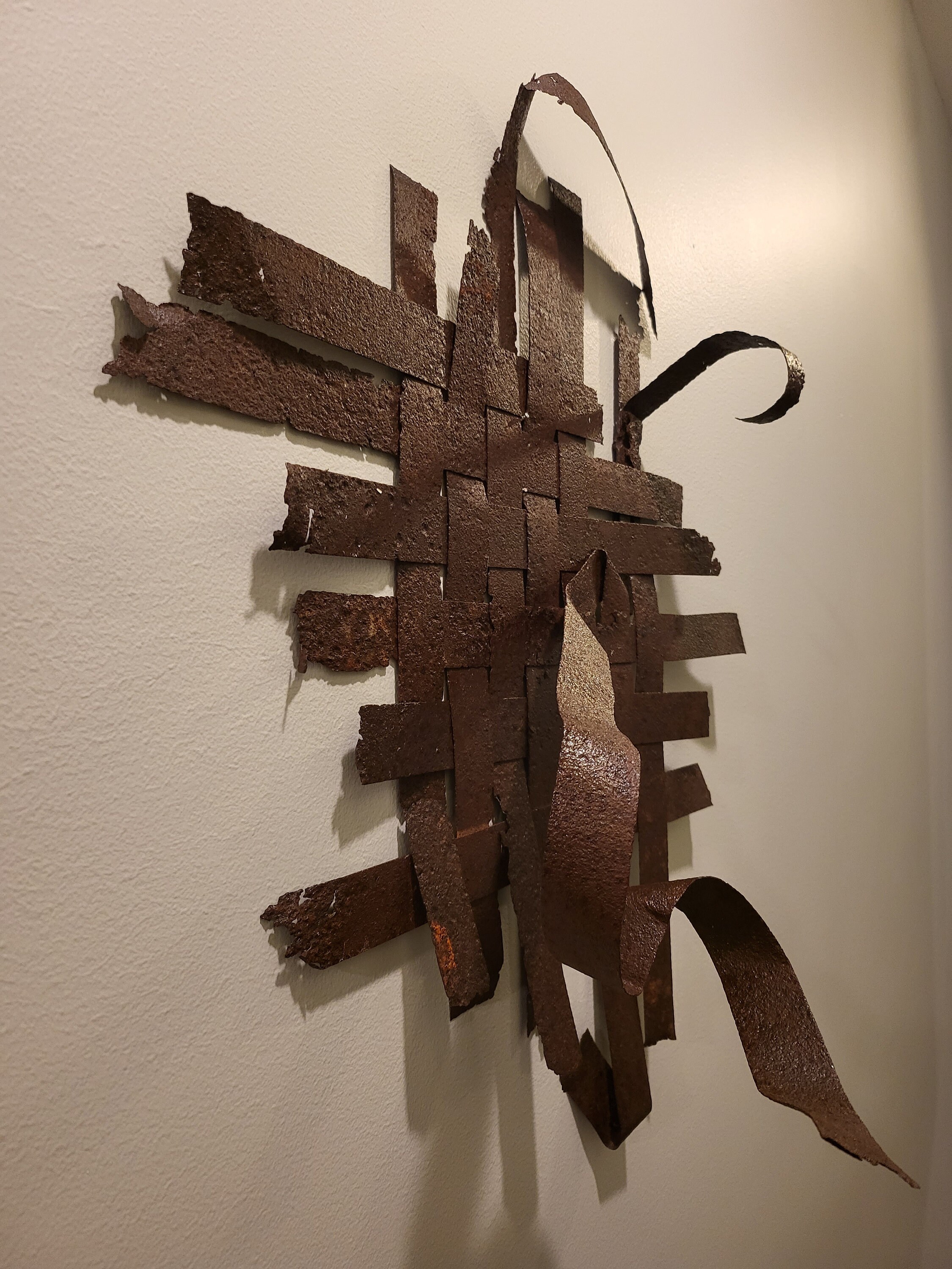 Original Handmade Steel Wall Sculpture 1 - Etsy