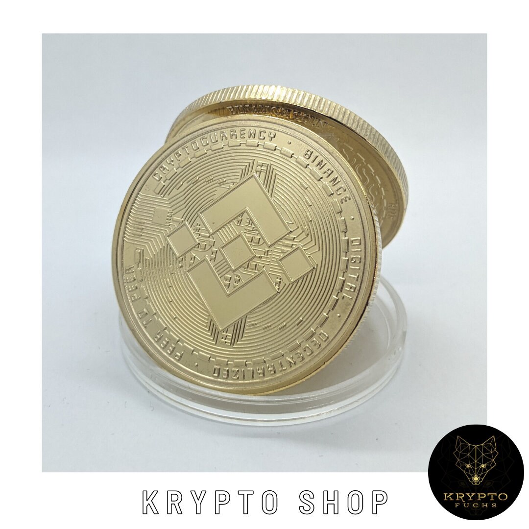 Binance BNB Coin Gold Collectible Coin | Collectible Crypto Coin With ...