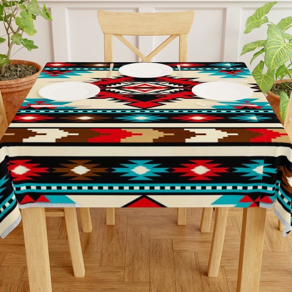 Western Oval Table Cloth - Etsy
