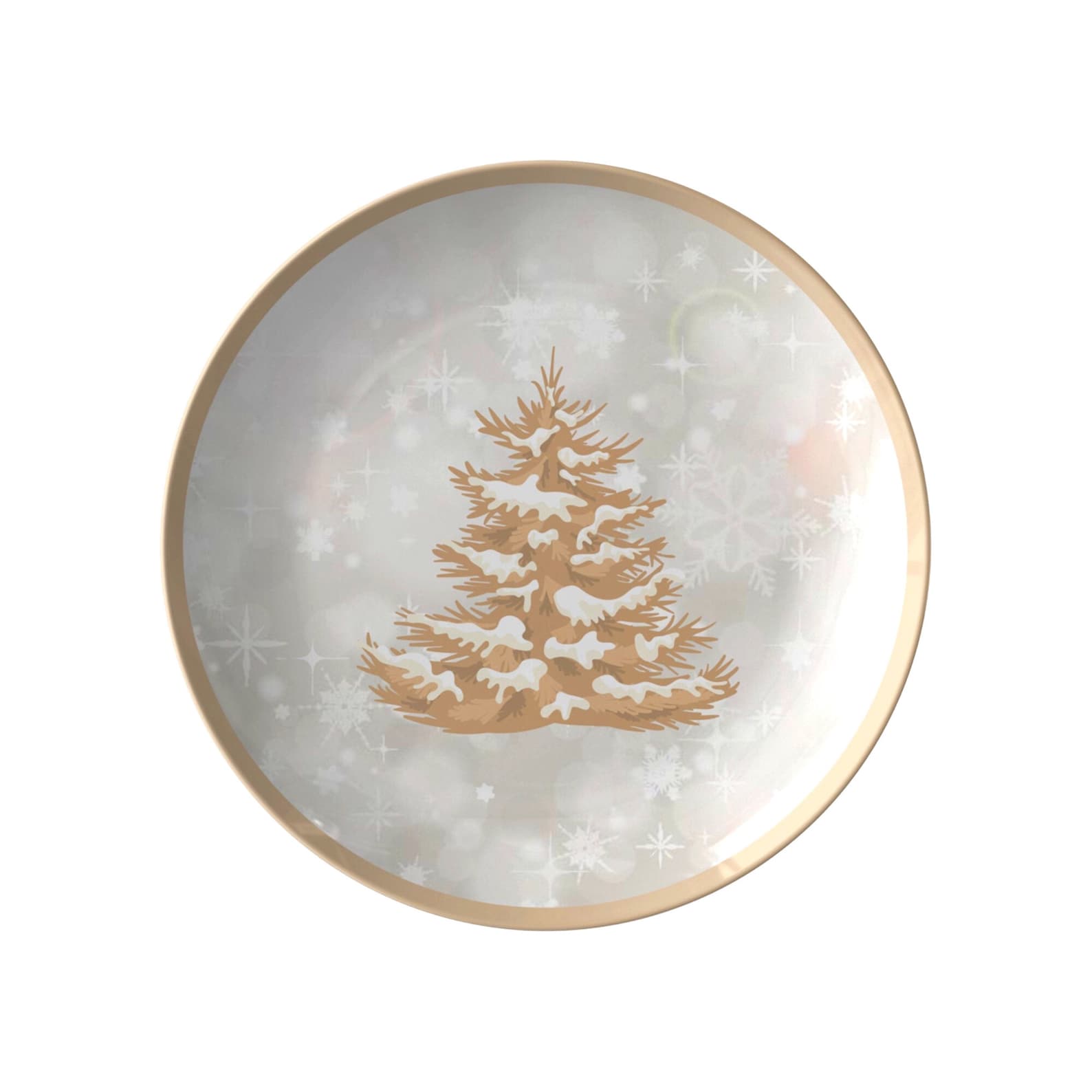 Christmas Tree Plate Set, Christmas Dinner Plate, Christmas Dinnerware ...