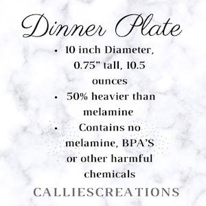 Personalized Dinner Plate, Customized Plate, Custom Name Plate ...