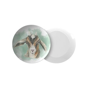 Farmhouse Goat Plate Farm Animals Plate Country Farm Plate Farmhouse ...