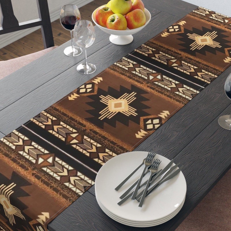 Aztec Table Runner - Etsy