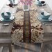 Western Cowhide Print Table Runner Southwestern Table Runner Country ...