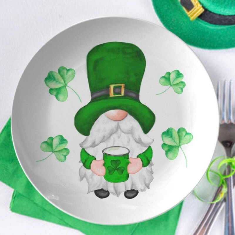 Shamrock Plates - Etsy