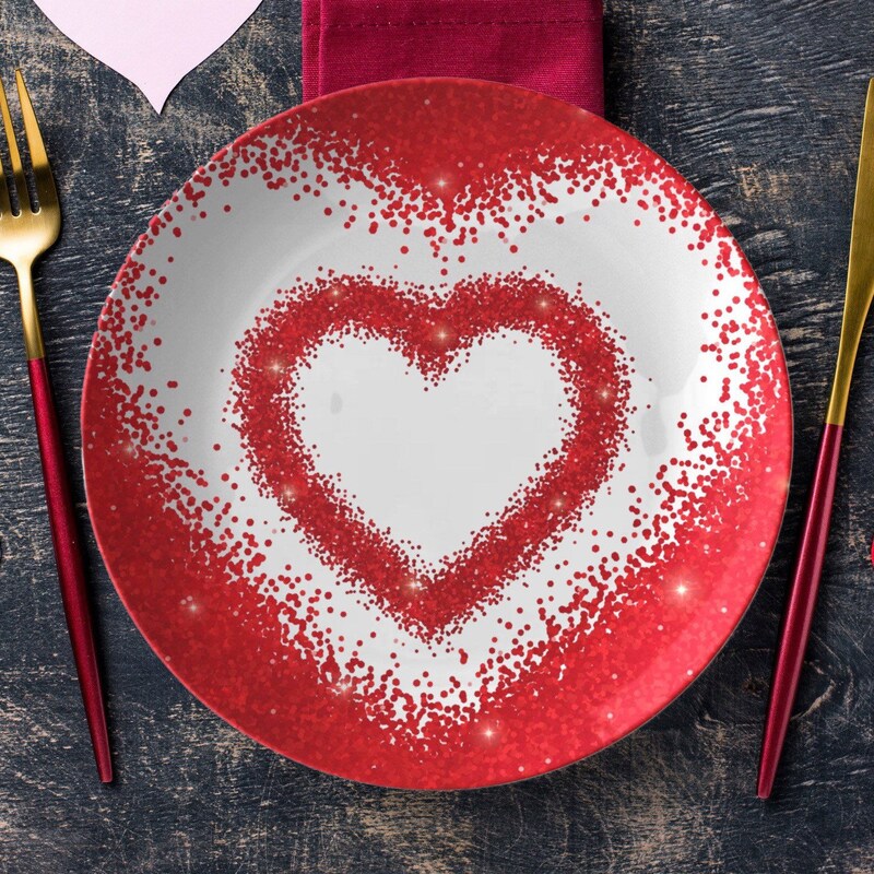 Heart Plate - Etsy