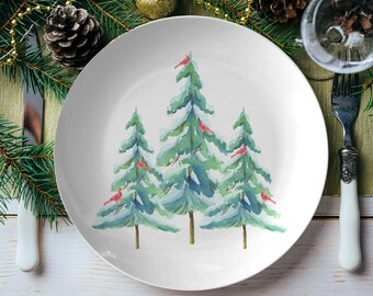 Christmas Tree Dinner Plate - Etsy
