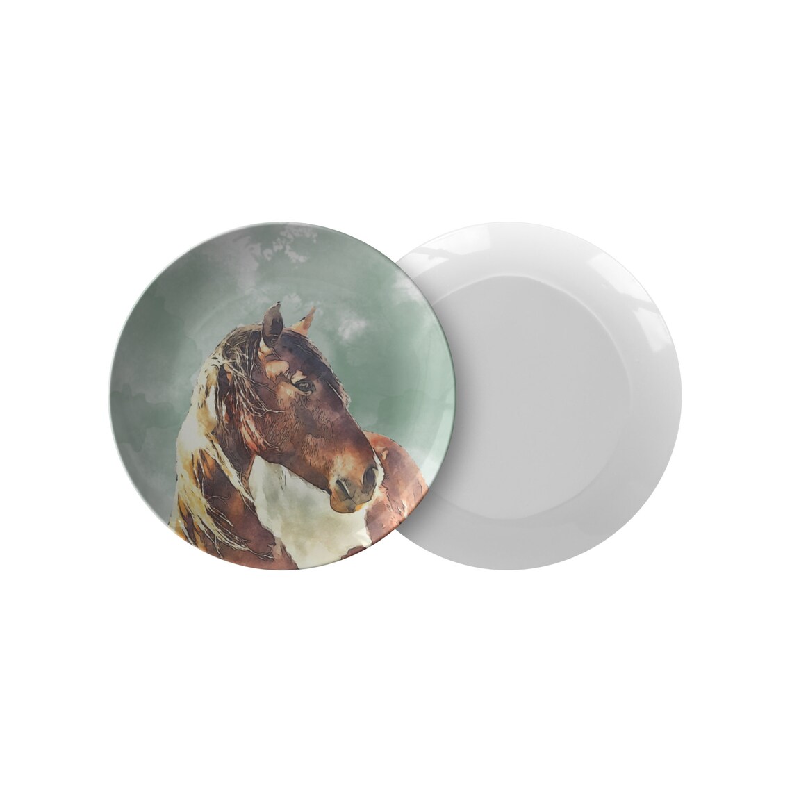 Horse Dinner Plate | Farmhouse Horse Plate | Country Western Dinnerware ...