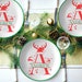 Personalized Christmas Plate Set Monogrammed Christmas Plate - Etsy
