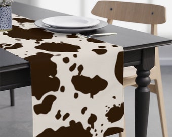 Cowhide Table Runner | Etsy