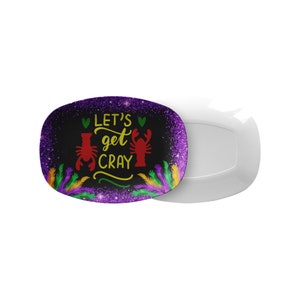 Mardi Gras Let’s Get Cray Party Platter , Mardi Gras Party Serving ...