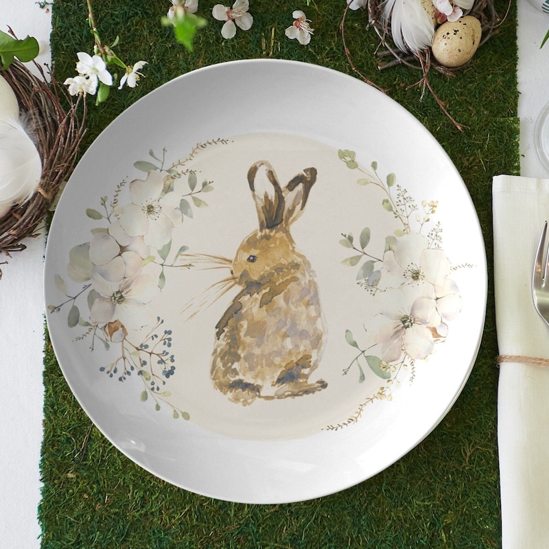 Rabbit Dinnerware - Etsy