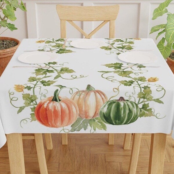 Fall Tablecloth - Etsy