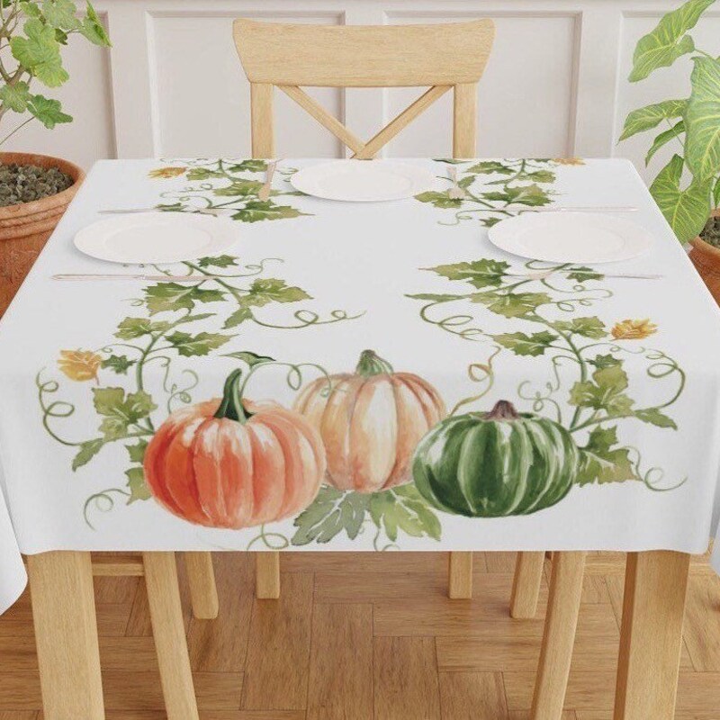 Fall Tablecloth - Etsy