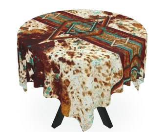 Cow Hide Table Cloth - Etsy