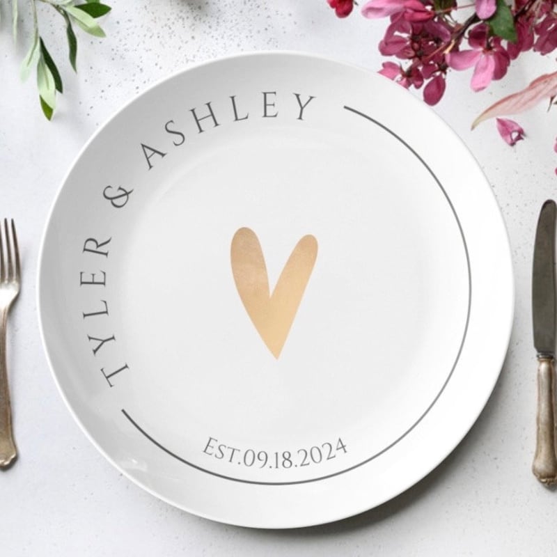 Wedding Plates - Etsy