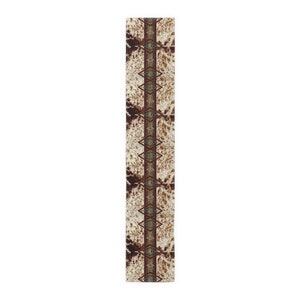 Western Cowhide Print Table Runner | Southwestern Table Runner ...