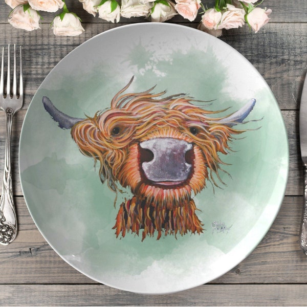 Cattle Bull Plate - Etsy