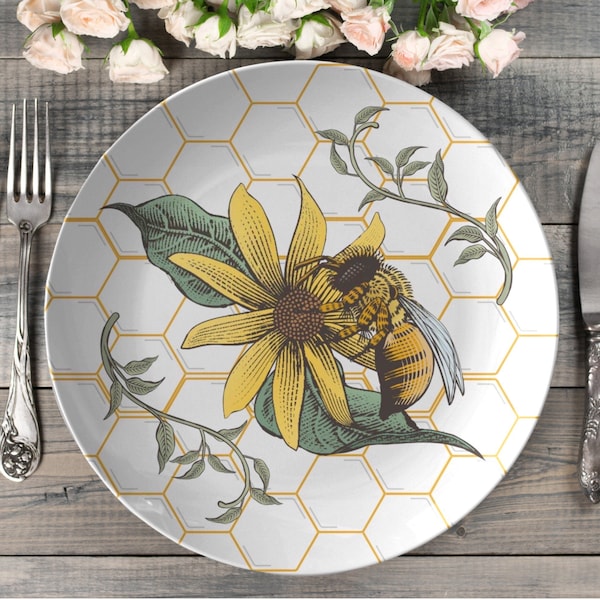 Bee Dinnerware - Etsy